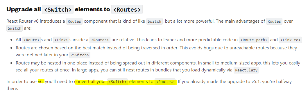 Warn Export Switch Imported As Switch Was Not Found In React Router Dom Frontend Guruji